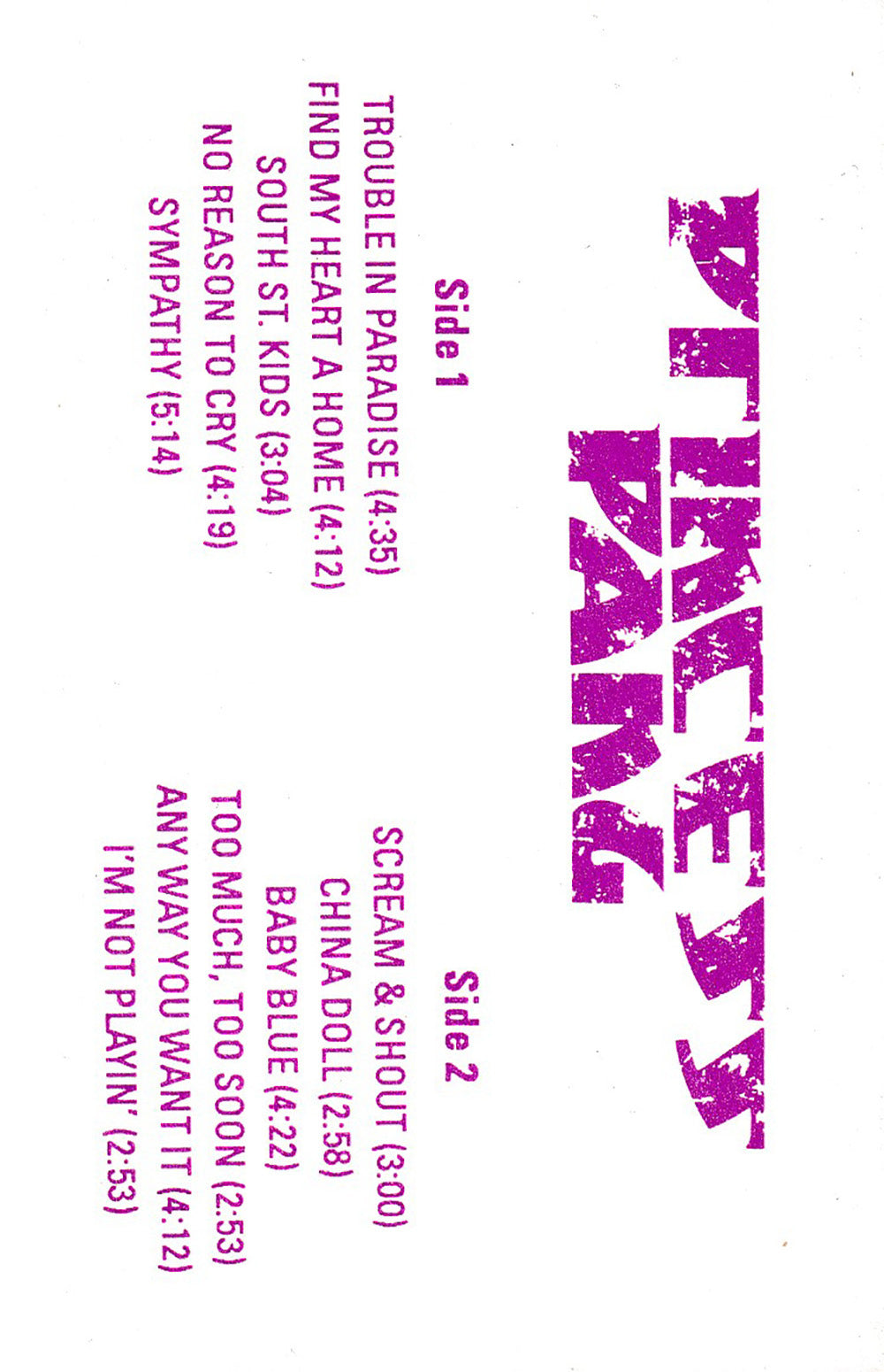 Princess Pang – Rare Records