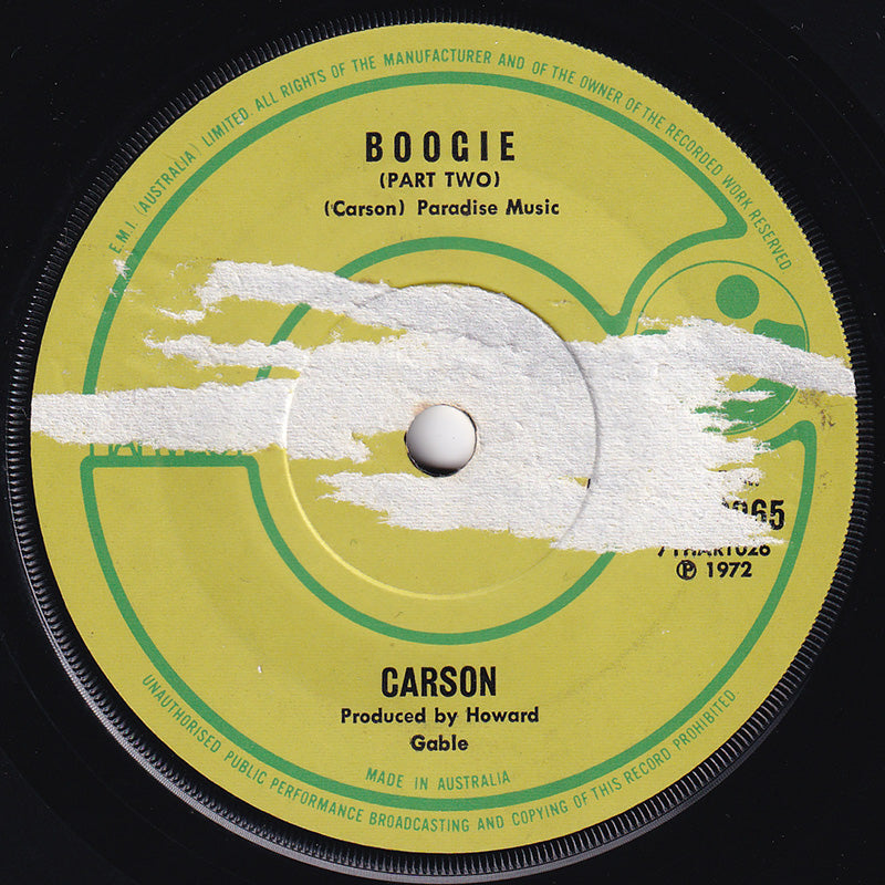 Boogie (Part One) - Rare Records Au