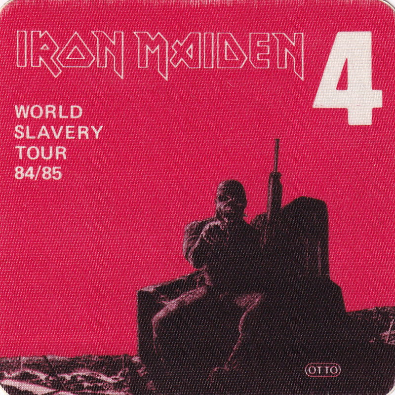 World Slavery Tour 1985 Cloth Pass - Rare Records Au
