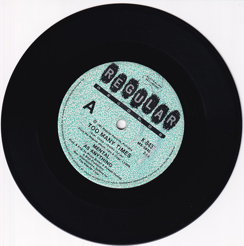 Too Many Times - Rare Records Au