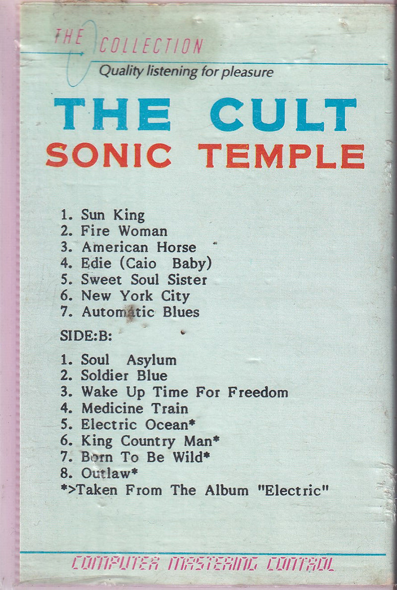 Sonic Temple - Rare Records Au