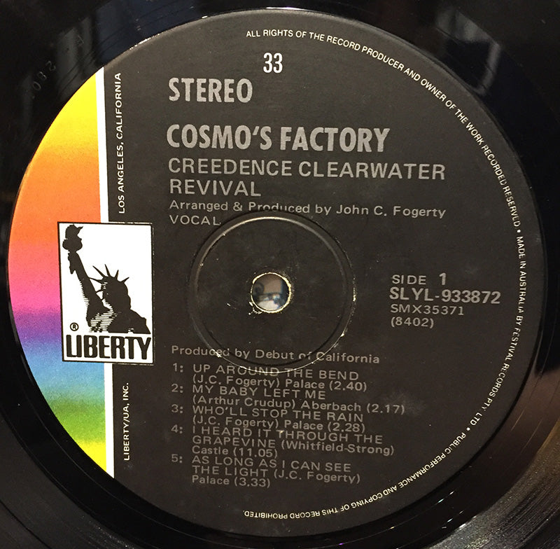 Cosmo's Factory - Rare Records Au