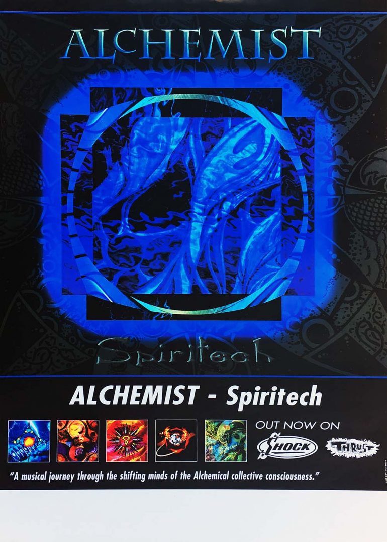 Spiritech Album Promo Poster – Rare Records