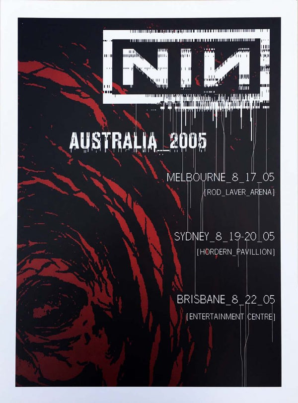 2005 Australian Tour Poster - Rare Records Au
