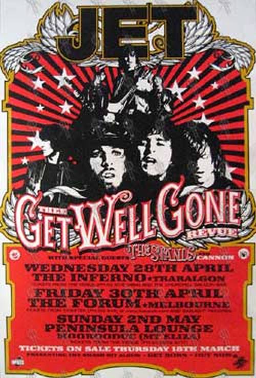 Thee Get Well Gone Revue' 2004 Tour Poster – Rare Records