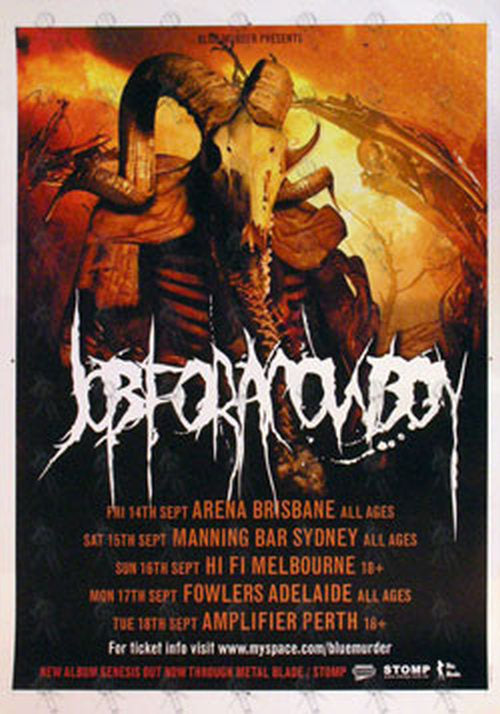 2007 Australian Tour Poster – Rare Records Au