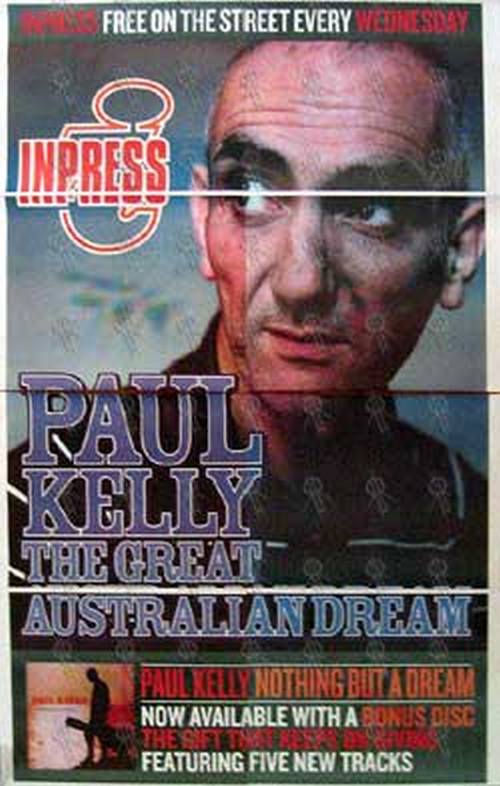 Inpress Magazine Cover' Poster Proof - Rare Records Au