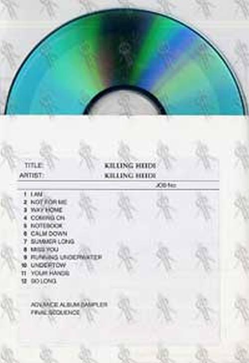 Killing Heidi - Rare Records Au