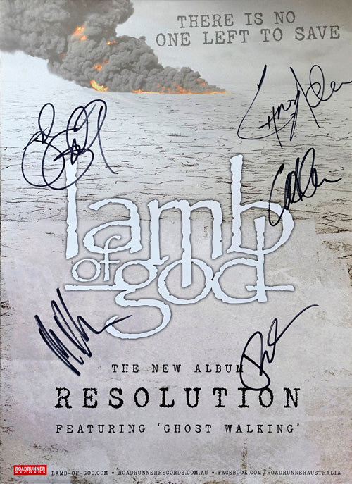 Lamb Of God Resolution Album Cover