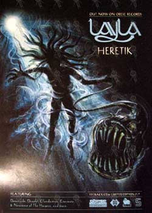 Heretic' Album Poster - Rare Records Au