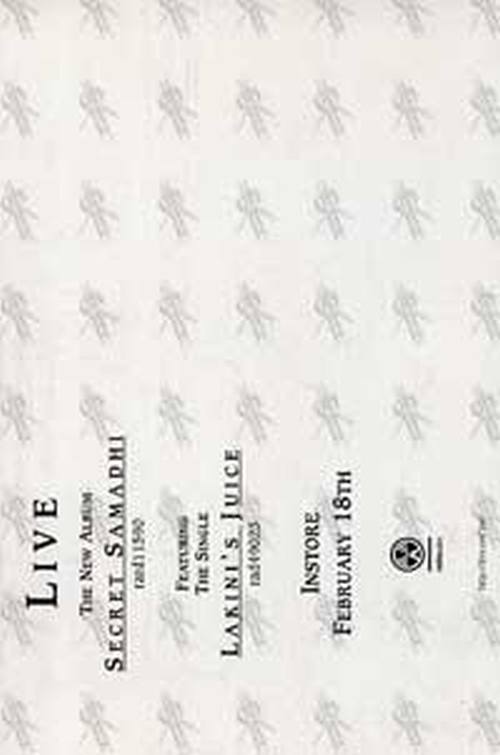 Secret Samadhi' Postcard - Rare Records Au