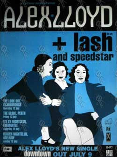 Australian Tour 2001 Poster – Rare Records