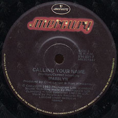 Calling Your Name - Rare Records Au