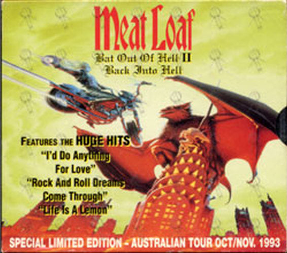 Bat Out Of Hell II - Back Into Hell - Rare Records Au