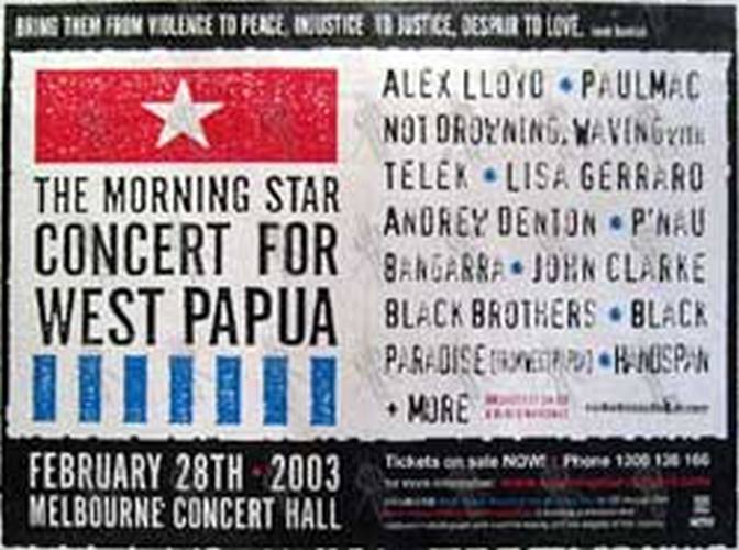 Melbourne Concert Hall, Feb 28, 2003' Festival Poster – Rare Records