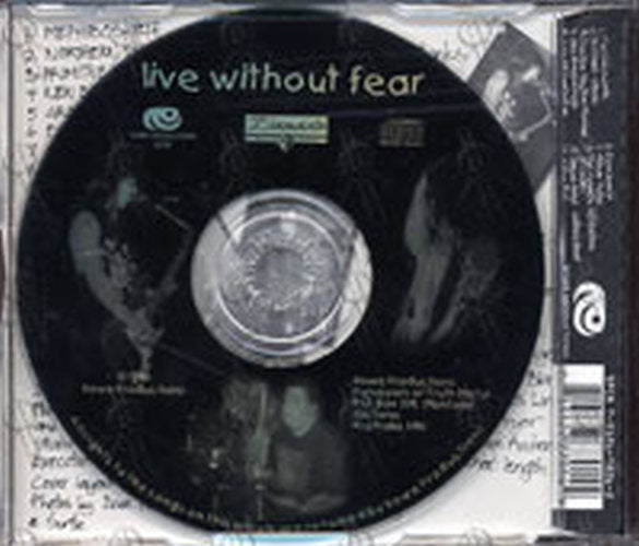 Live Without Fear Live At The Voice 3-2-1996 - Rare Records Au