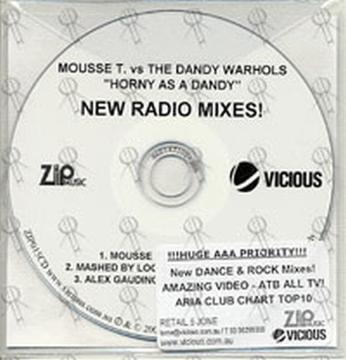 Horny As A Dandy (New Radio Mixes) - Rare Records Au