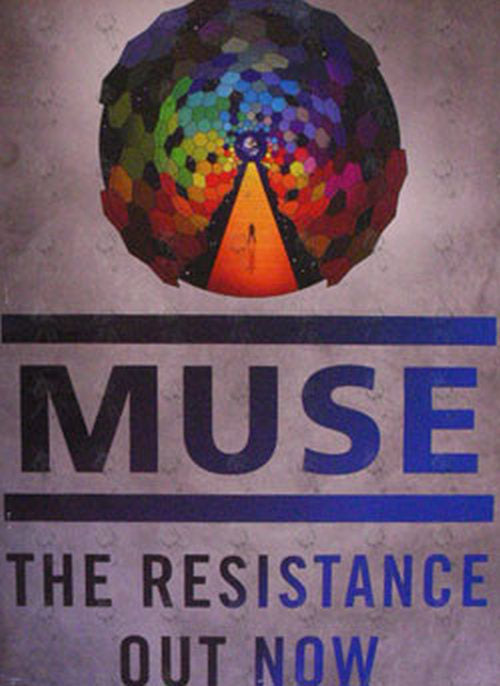 The Resistance' Album Promo Poster - Rare Records Au