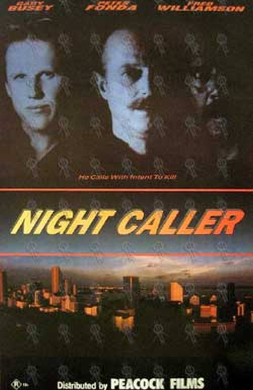 Night Caller' Movie Poster - Rare Records Au