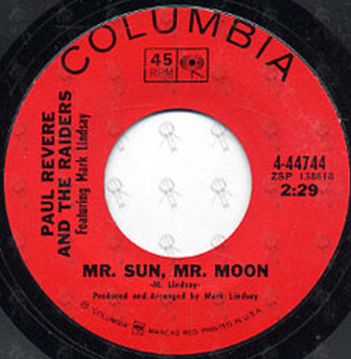 Mr. Sun, Mr. Moon / Without You - Rare Records Au