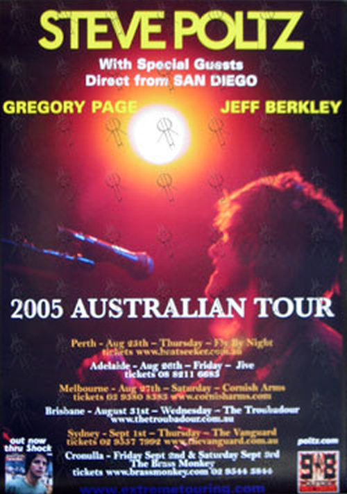 Australian 2005 Tour Poster – Rare Records