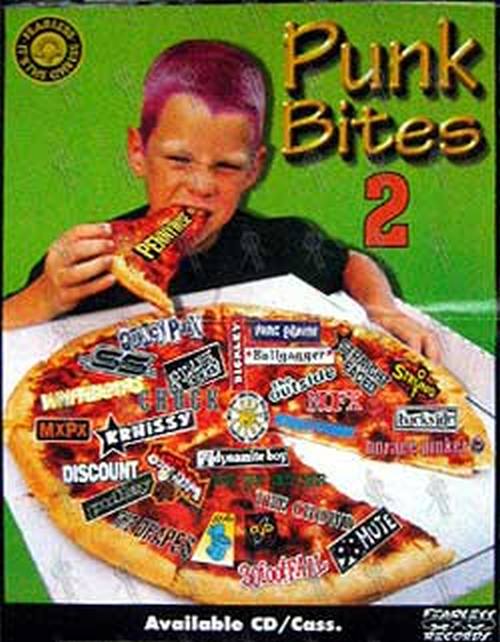 Punk Bites 2' Album Poster - Rare Records Au
