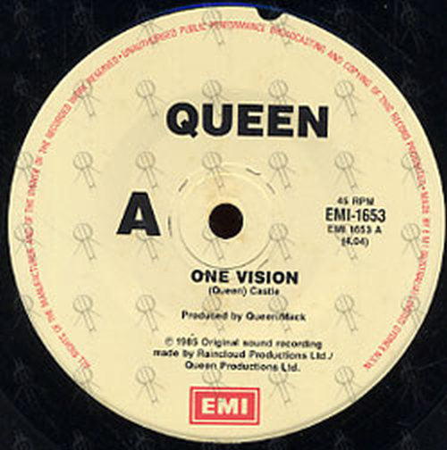 One Vision - Rare Records Au