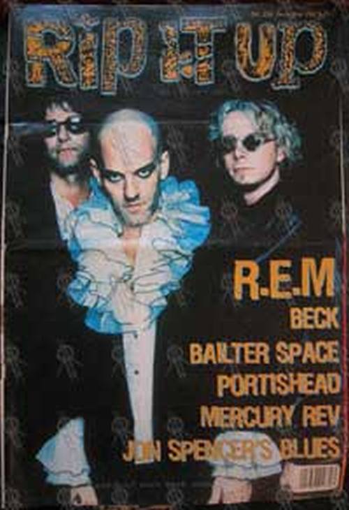 Rip It Up - December 1998 - Issue #255 - R.E.M. On Cover – Rare Records Au