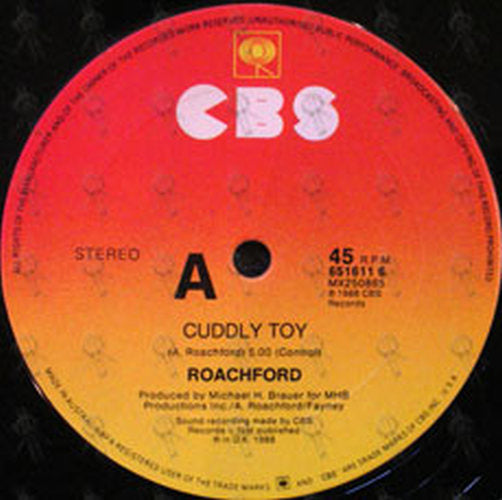 Cuddly Toy - Rare Records Au