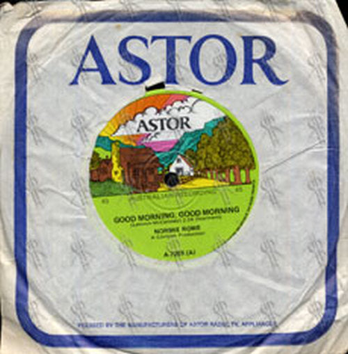 Good Morning, Good Morning – Rare Records