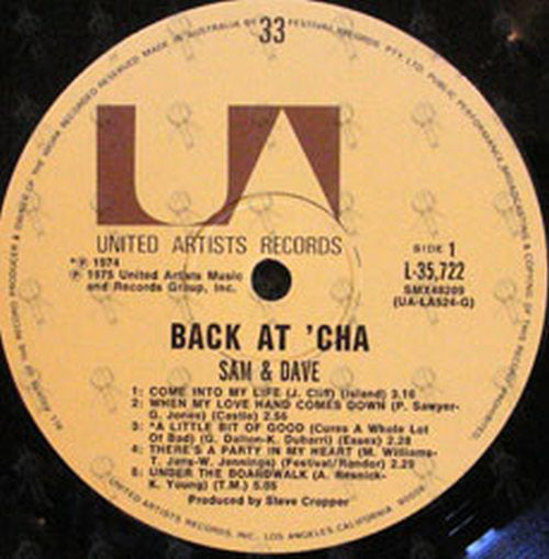 Back At 'Cha - Rare Records Au