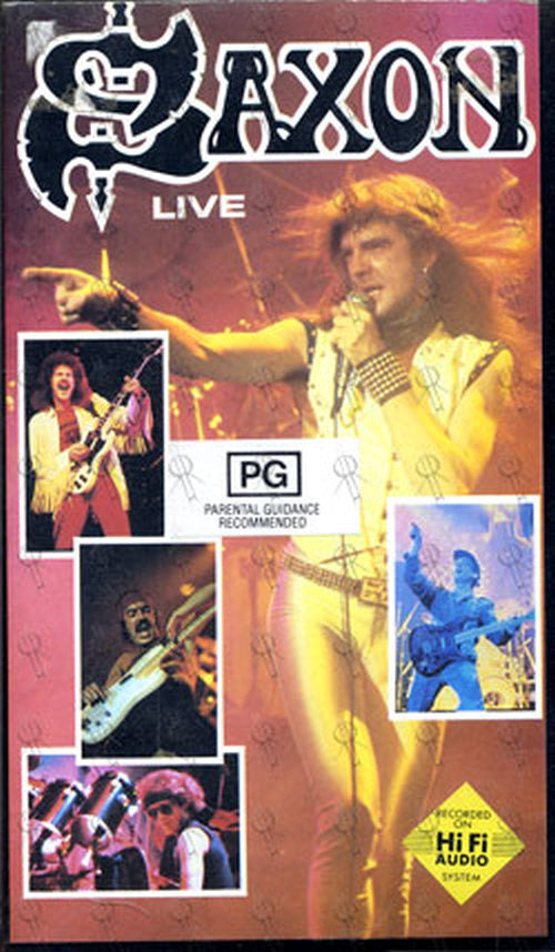Saxon Live - Rare Records Au
