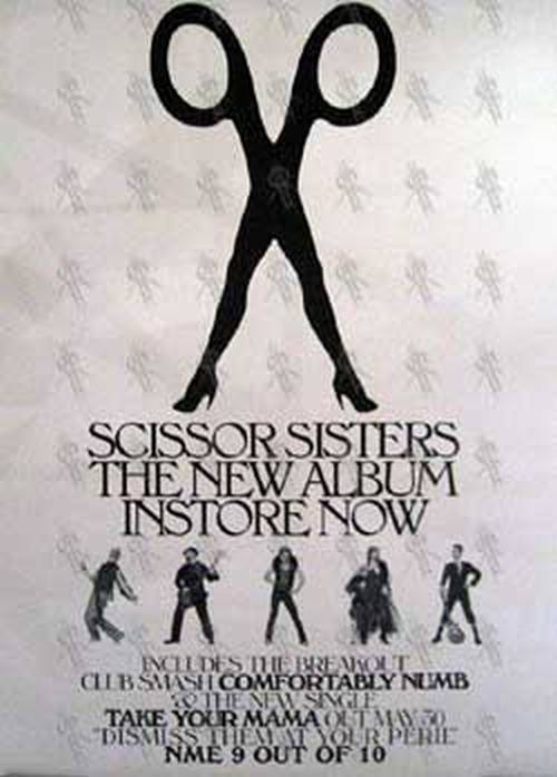 Scissor Sisters' Album Poster - Rare Records Au