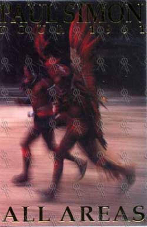 1991 Tour All Areas Laminate Insert – Rare Records