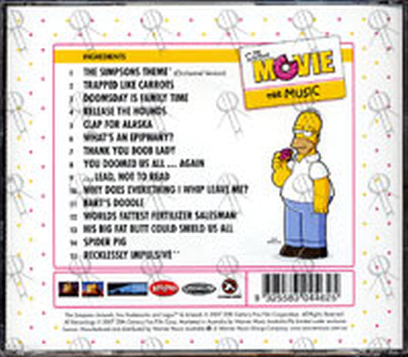 The Simpsons Movie: The Music - Rare Records Au