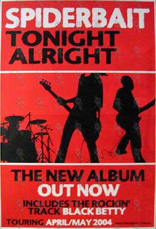 Tonight Alright' Album Poster – Rare Records Au