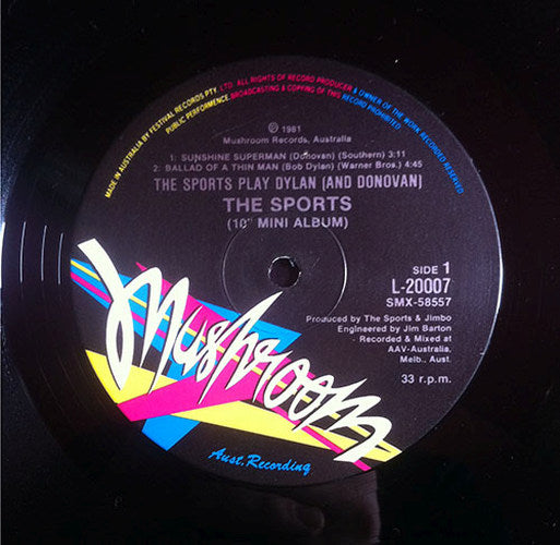 The Sports Play Dylan (And Donovan - Rare Records Au