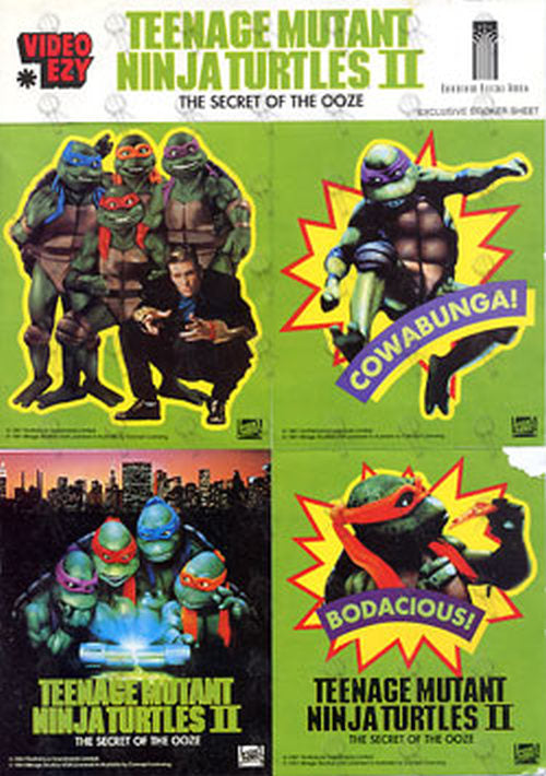 Teenage Mutant Ninja Turtles 2: The Secret Of The Ooze - Rare Records Au
