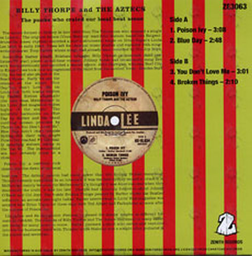 Poison Ivy - Rare Records Au