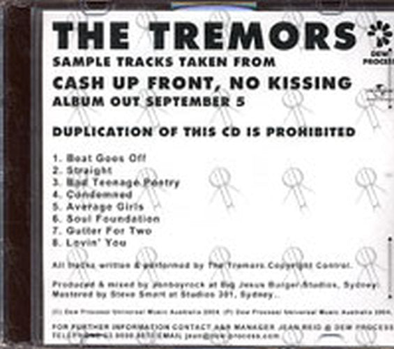 Cash Up Front, No Kissing Sampler – Rare Records