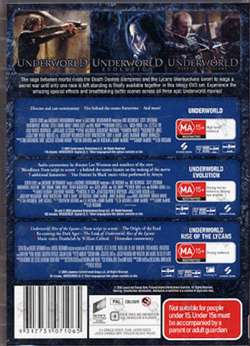 Underworld Trilogy - Rare Records Au