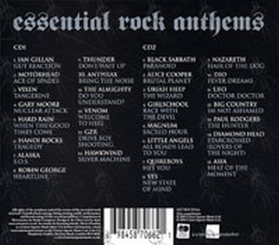 Essential Rock Anthems - Rare Records Au