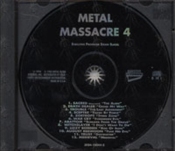 Metal Massacre IV - Rare Records Au