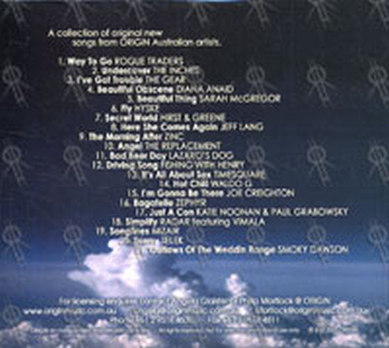 ORiGiN Music Sampler: ORiGiNals - Rare Records Au