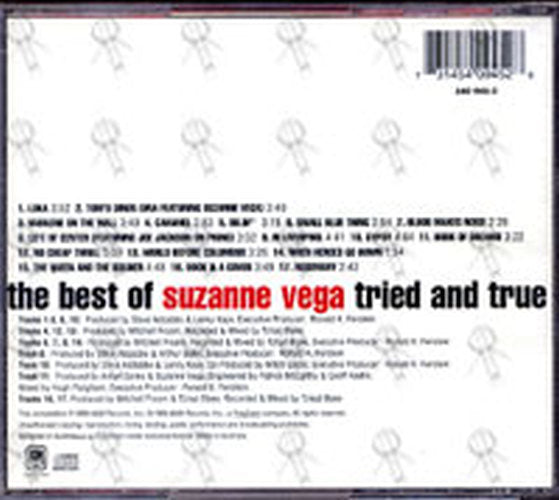 The Best Of Suzanne Vega Tried And True - Rare Records Au