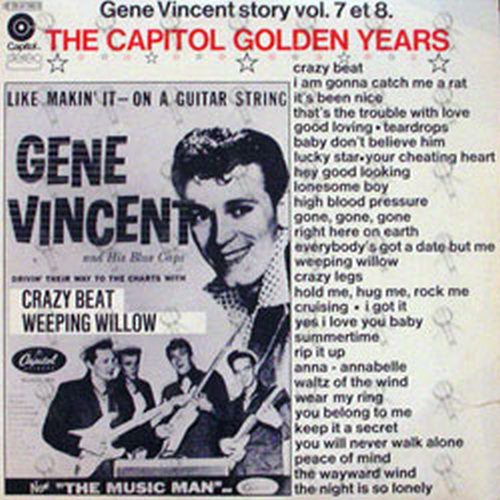 Gene Vincent Story Vol. 7 Et 8. - Rare Records Au