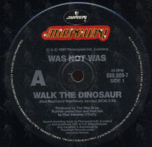 Walk The Dinosaur - Rare Records Au