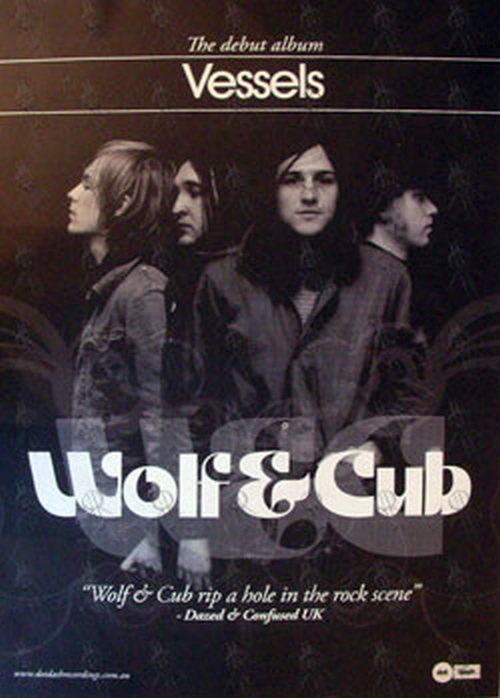 Vessels' Huge Album Promo Poster - Rare Records Au
